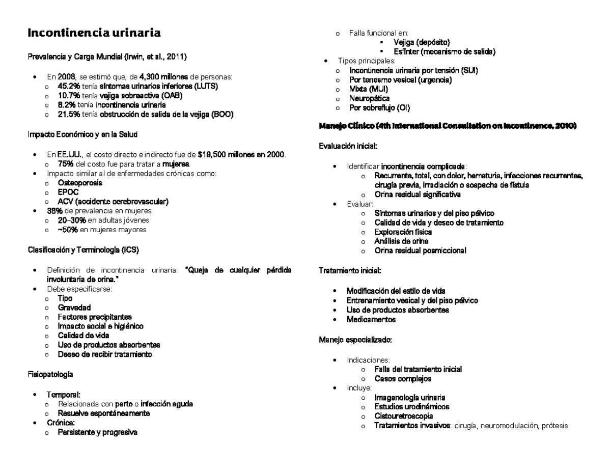 Cap. 12: Obstrucción y Estasis Urinaria - Trastornos Urológicos ...