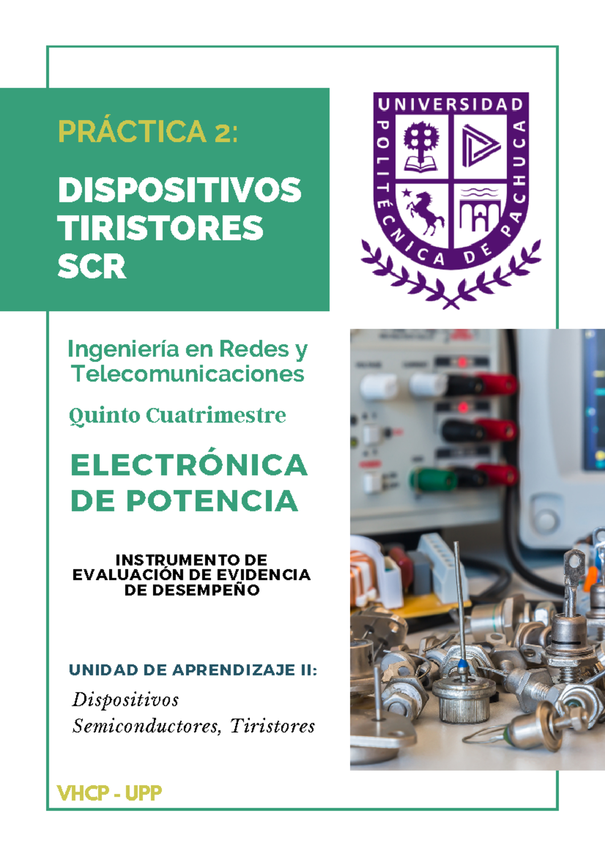 Practica 2 SCR - ddddddddddddddddddd - DISPOSITIVOS TIRISTORES SCR ...
