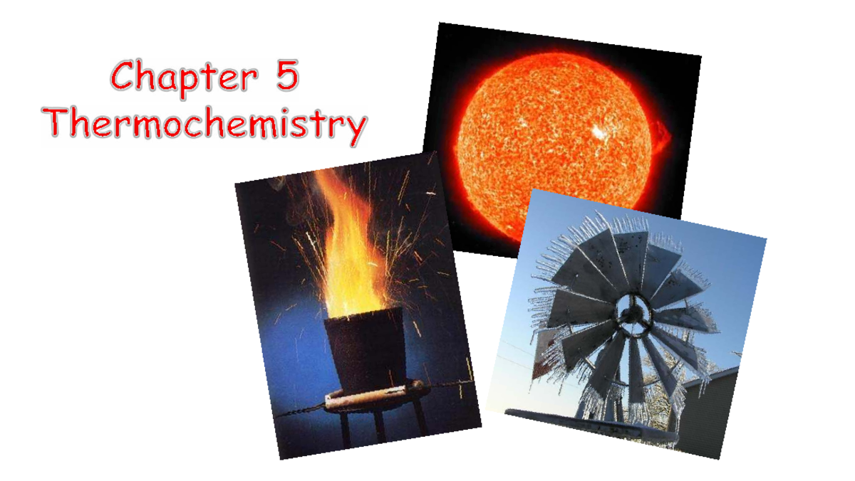 Thermochemistry: Calorimetry & Energy Changes (CHEM101) - Studocu