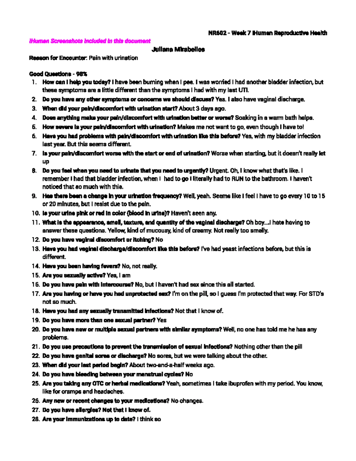 NR 667 Week 5 Gout Management: Patient Case Study Notes - Studocu