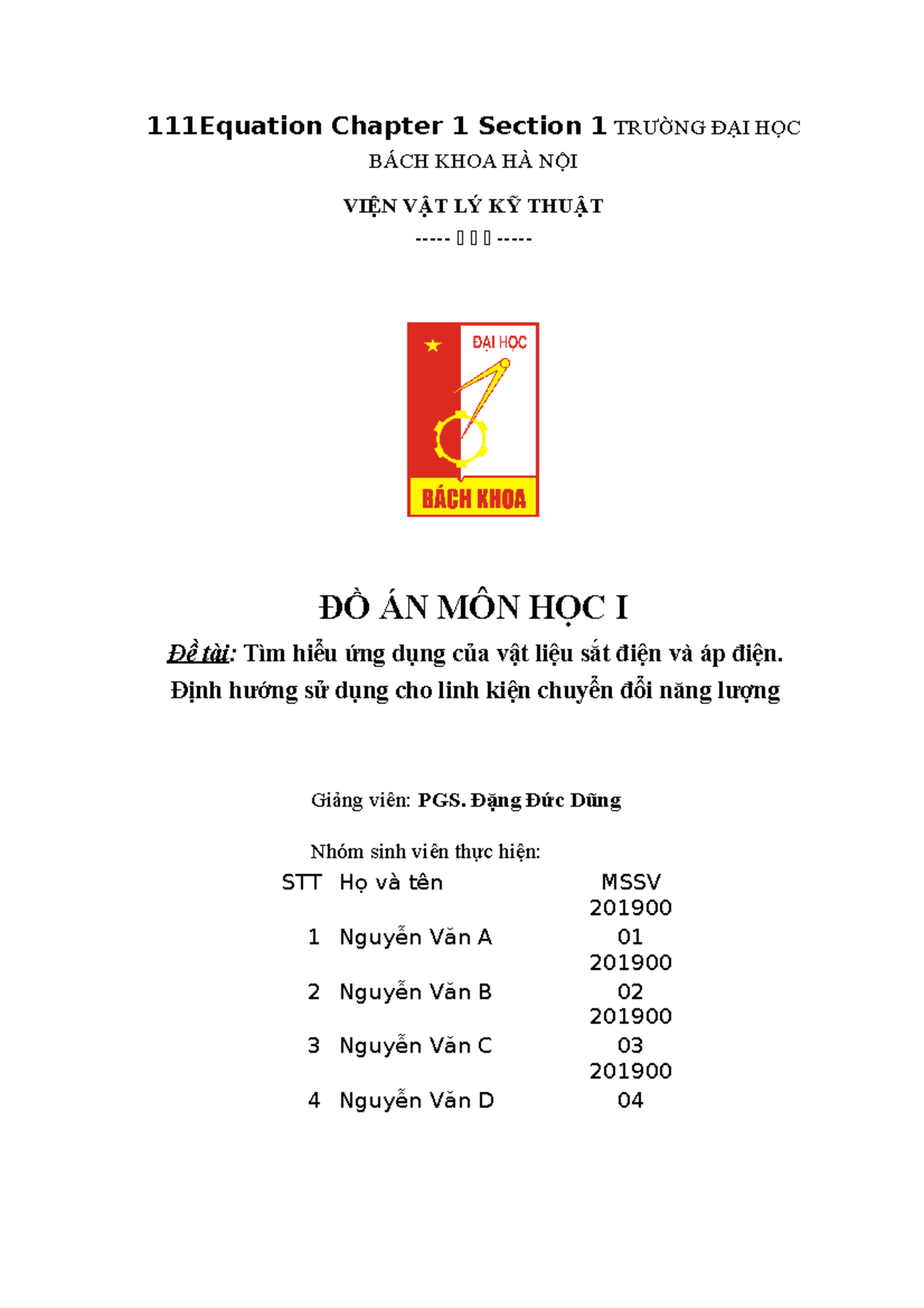Mau-Bia-DAMH - Mẫu bìa nè - 111Equation Chapter 1 Section 1 TRƯỜNG ĐẠI ...
