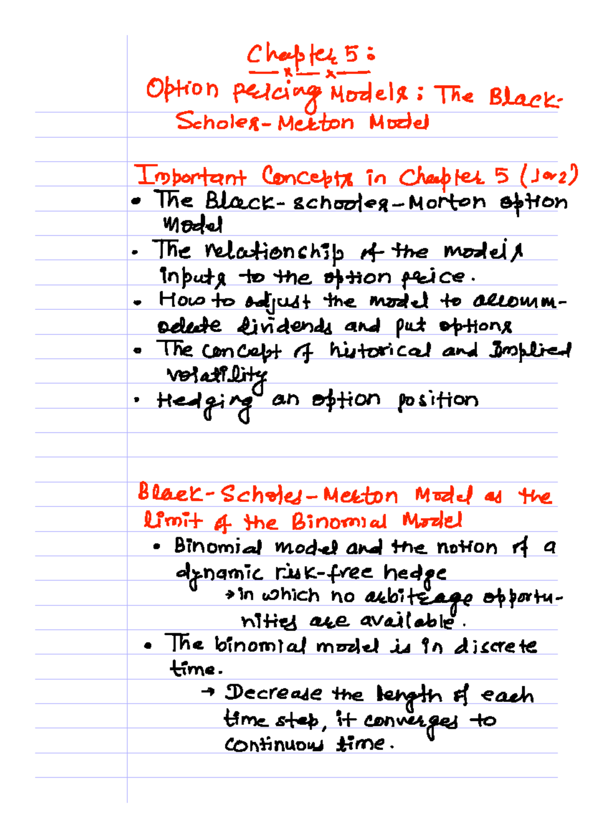 Chapter 5: Option Pricing Models & Merton Model Insights (Jor2) - Studocu
