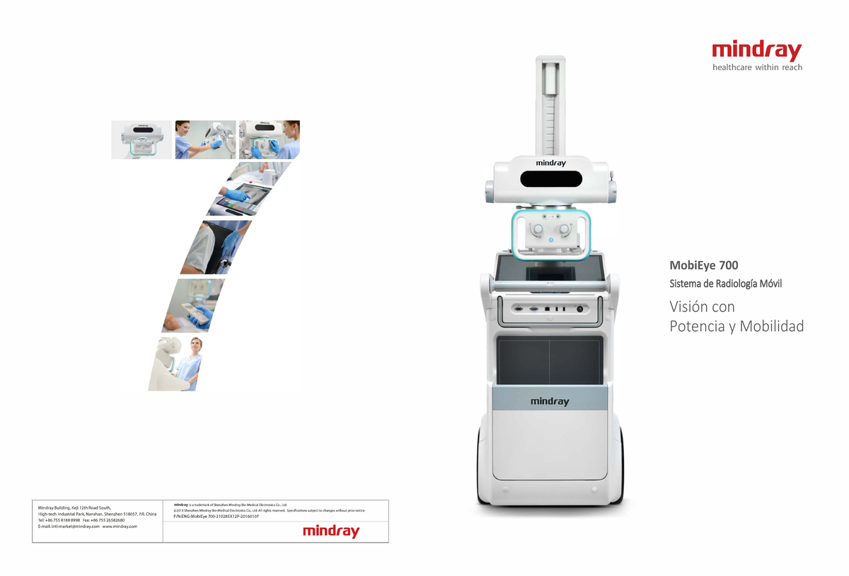 MobiEye 700: Innovación en Radiología Móvil - Brochure en Español - Studocu