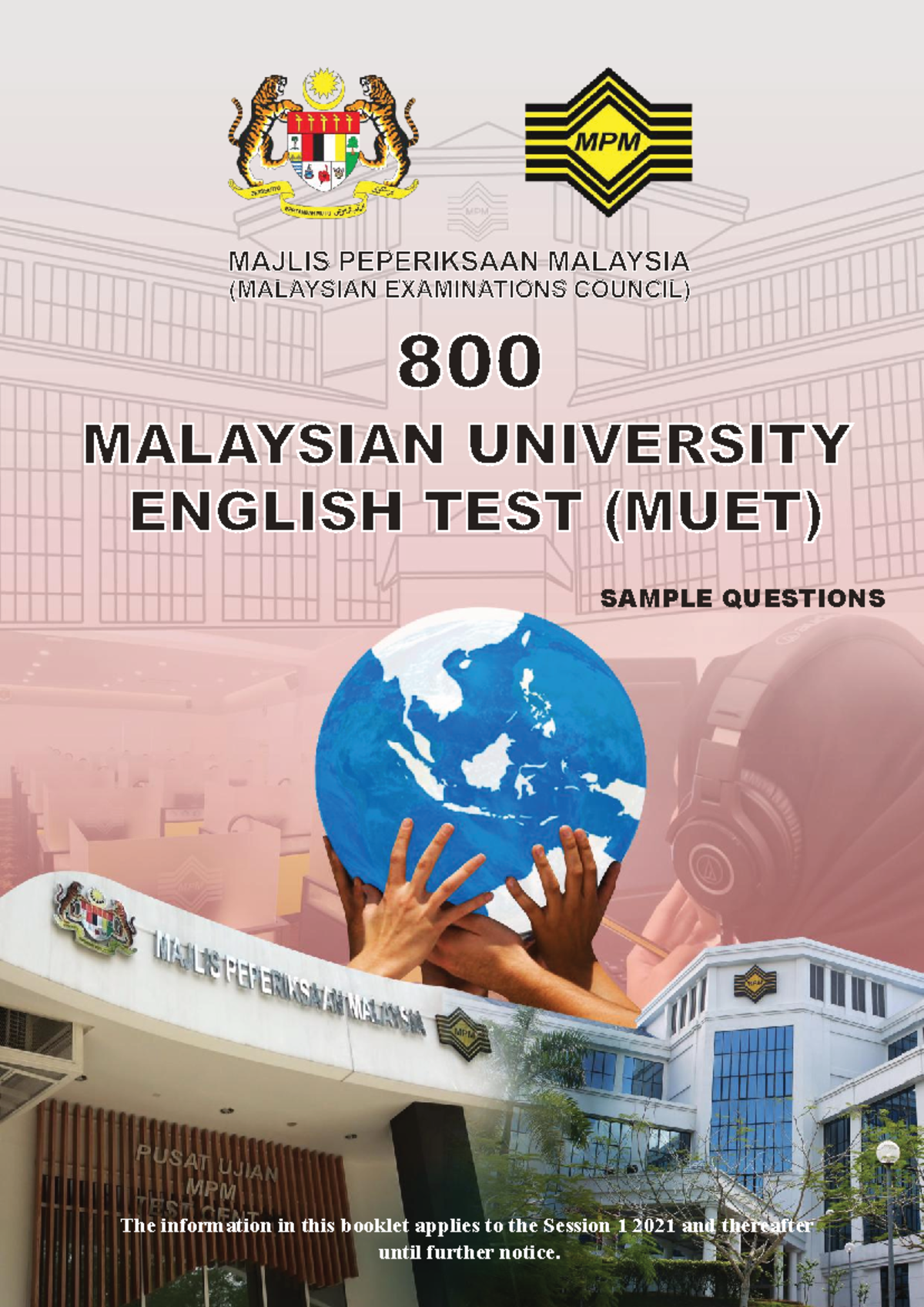 Sample Questions muet - MALAYSIAN UNIVERSITY ENGLISH TEST (MUET) 800 ...