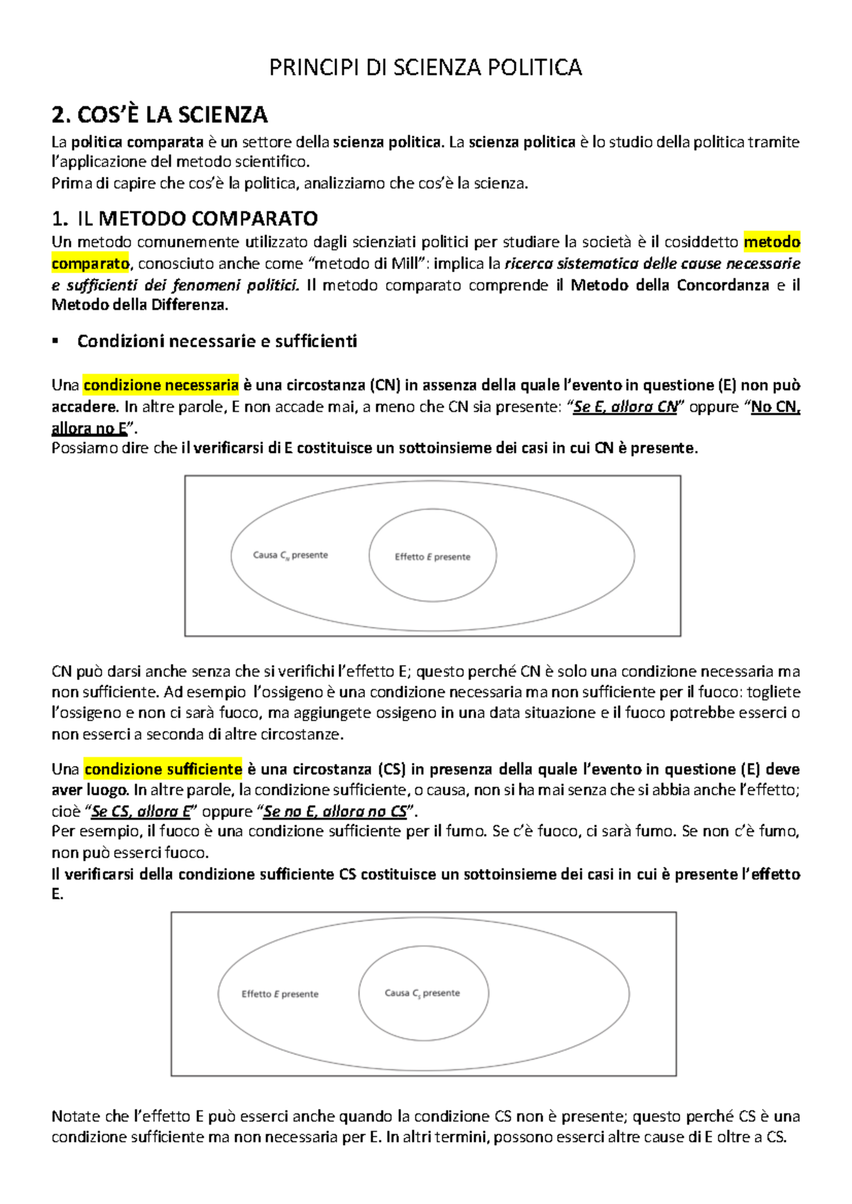 Riassunto “Principi di Scienza Politica”, di Clark W. Roberts, Matt ...