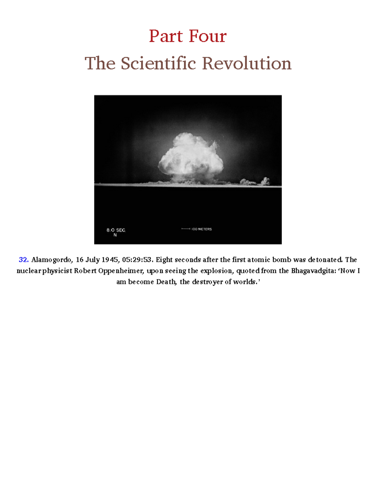 Chapter 14: The Scientific Revolution and Its Impact on Modern Society ...