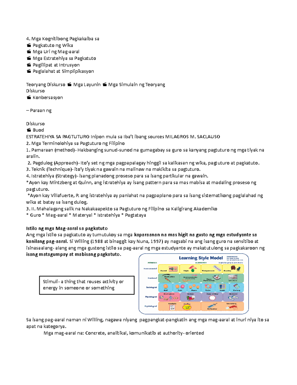 412625665 Mga Uri ng mag aaral Estratehiya sa pagtuturo at Multiple ...