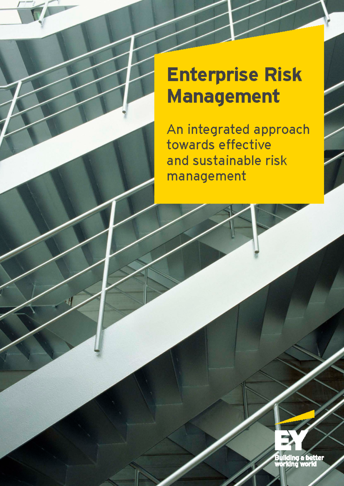 EY enterprise risk management - Enterprise Risk Management An ...