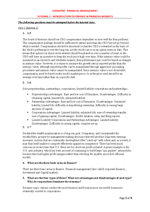 ITM midterm - ITM - I. Foundations of Management: Definition ...