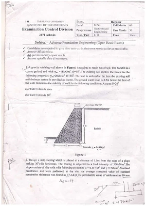 Survey Camp Field Report - TRIBHUVAN UNIVERSITY Institute of ...