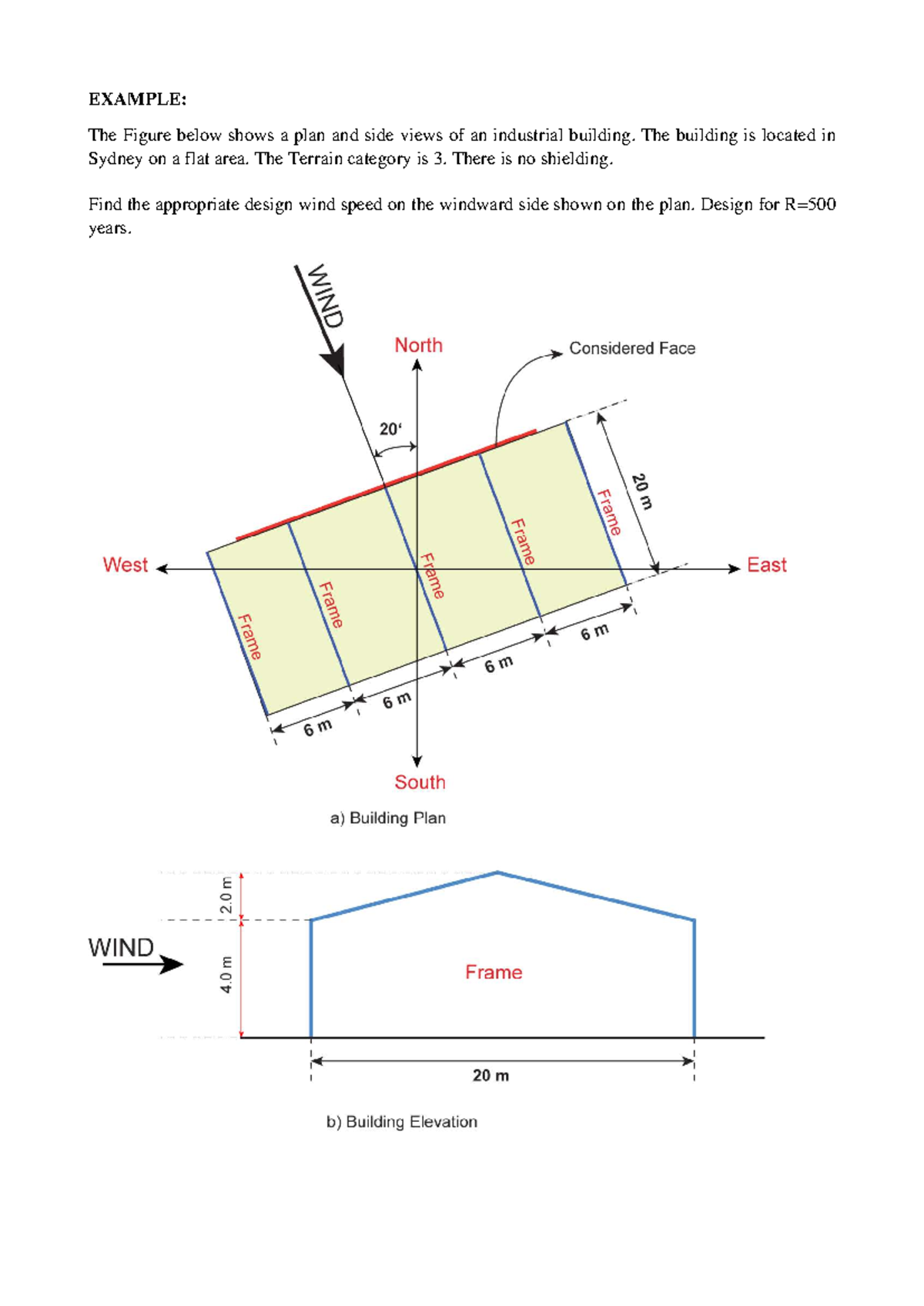 Design Wind Speed Calculation for Industrial Building (ENG 7-7.2) - Studocu