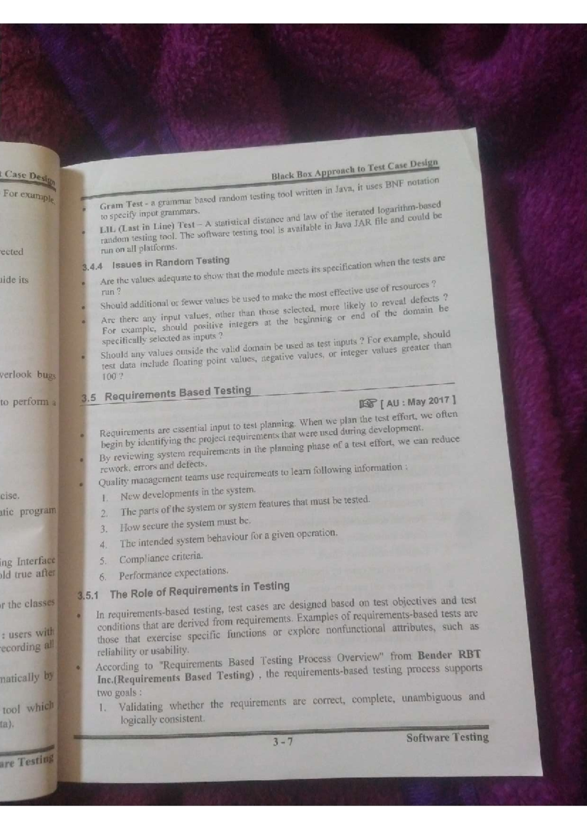 Black Box Approach to Random Testing: A Comprehensive Overview - Studocu