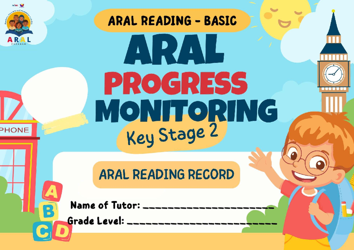 929819991 KS2 ARAL Attendance & Progress Monitoring Record - Studocu