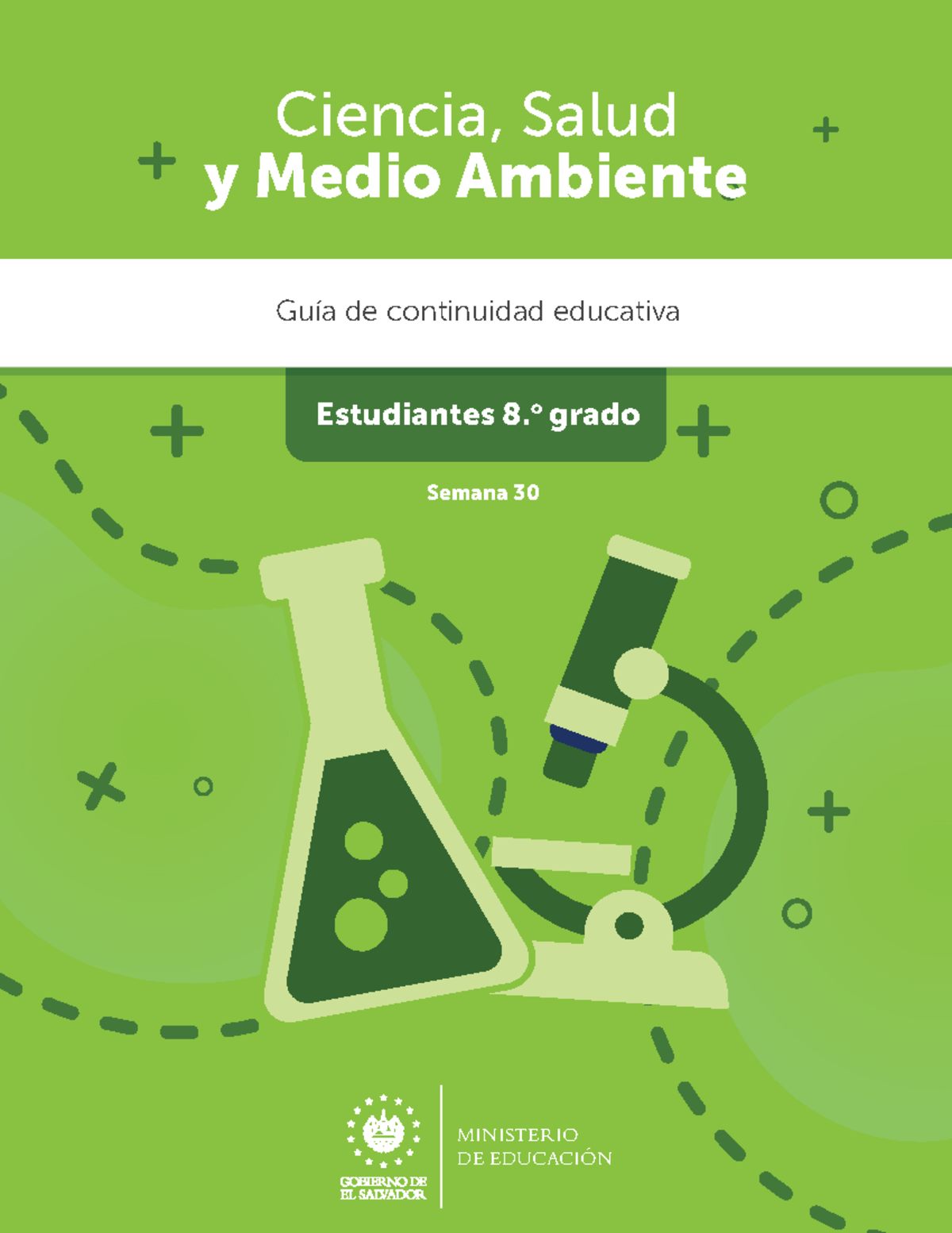 Guía de autoaprendizaje 8vo grado Ciencia, Salud y Medio Ambiente S30 ...