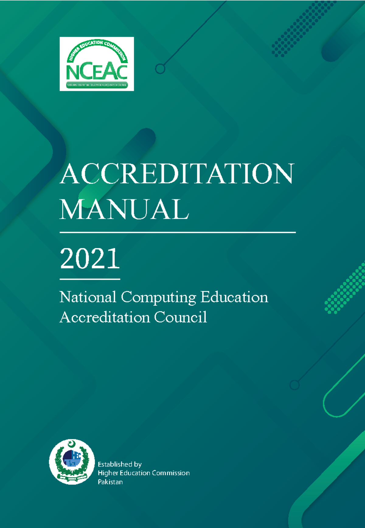 NCEAC Accreditation Manual - First Edition Guidelines for Computing ...