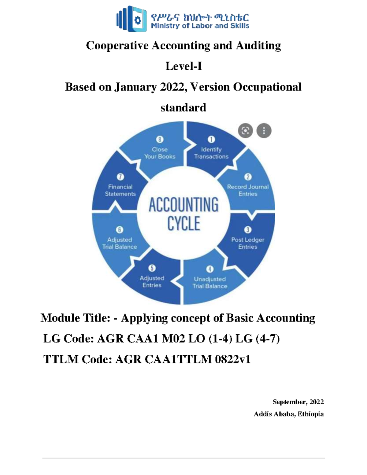 Module M2: Understanding Basic Accounting Concepts and Practices - Studocu
