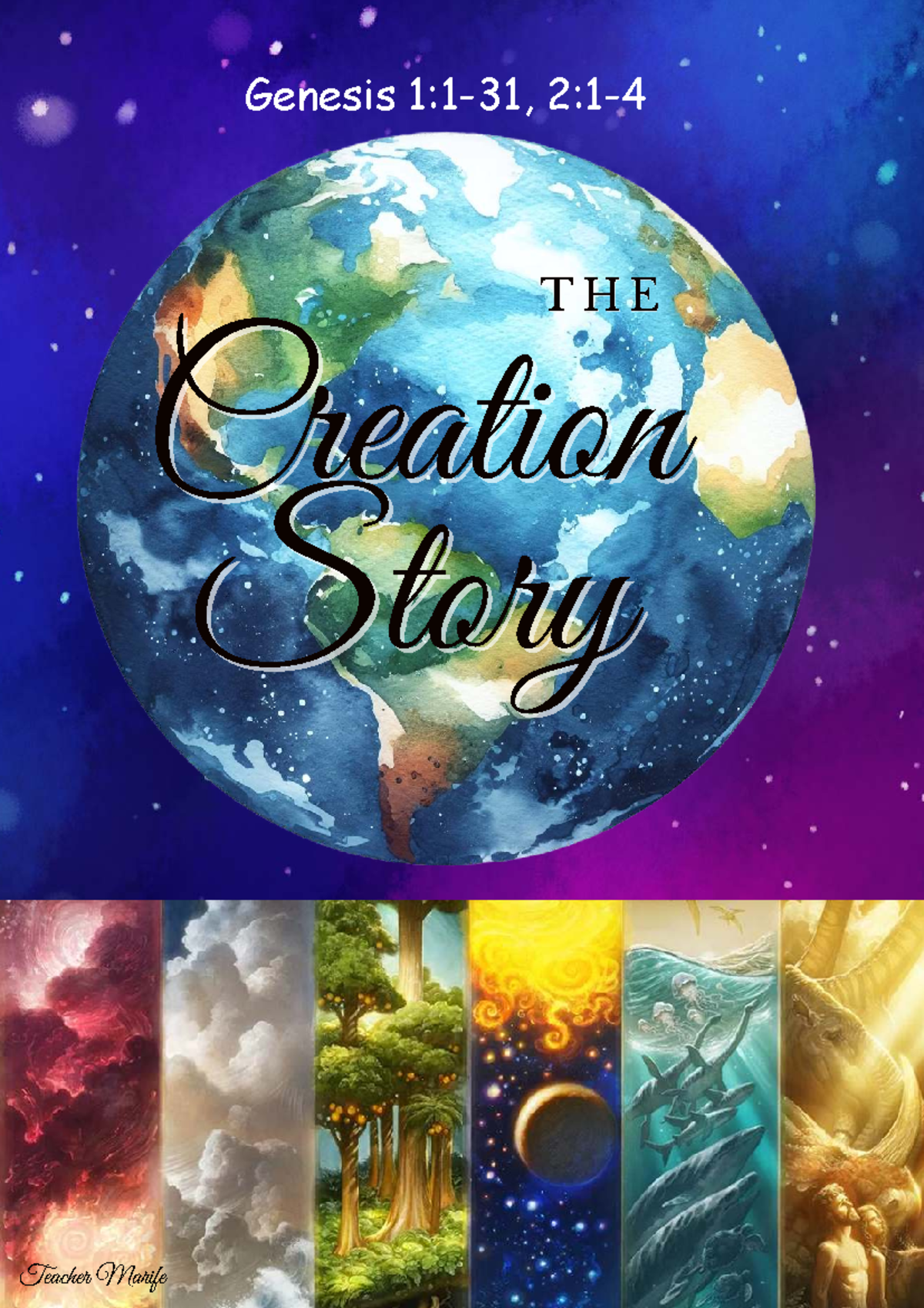 The Creation Story - Education - Creation Story Creation Story ...