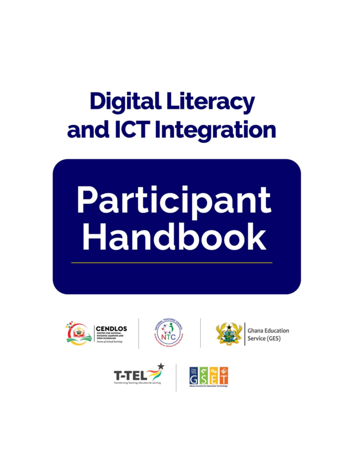 Digital Literacy ICT Integration: Participant Handbook for Teachers ...