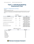 D689 - Literacy Assessment and Interventions - Studocu