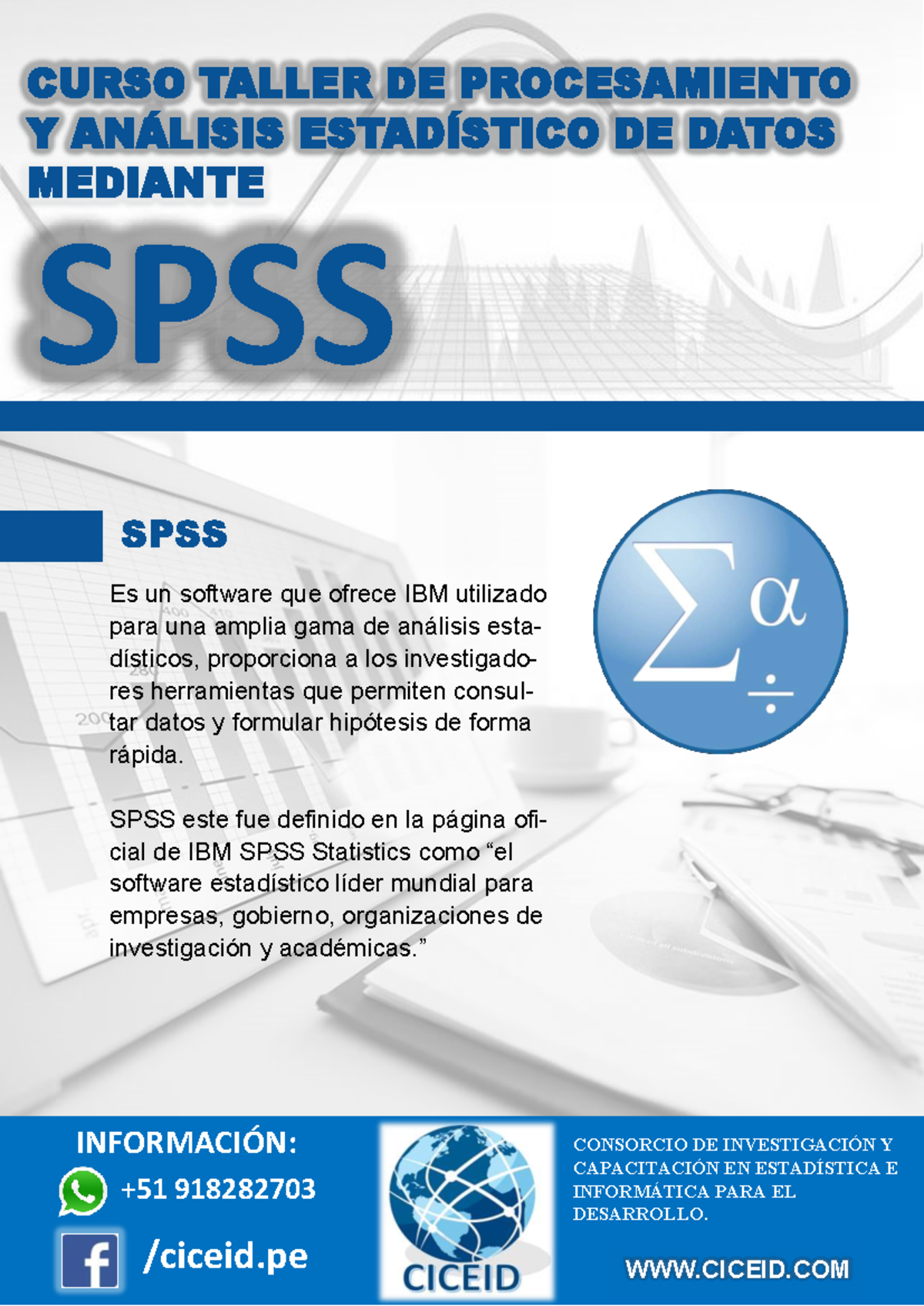 CURSO TALLER DE PROCESAMIENTO Y ANÁLISIS ESTADÍSTICO DE DATOS CON SPSS - Studocu
