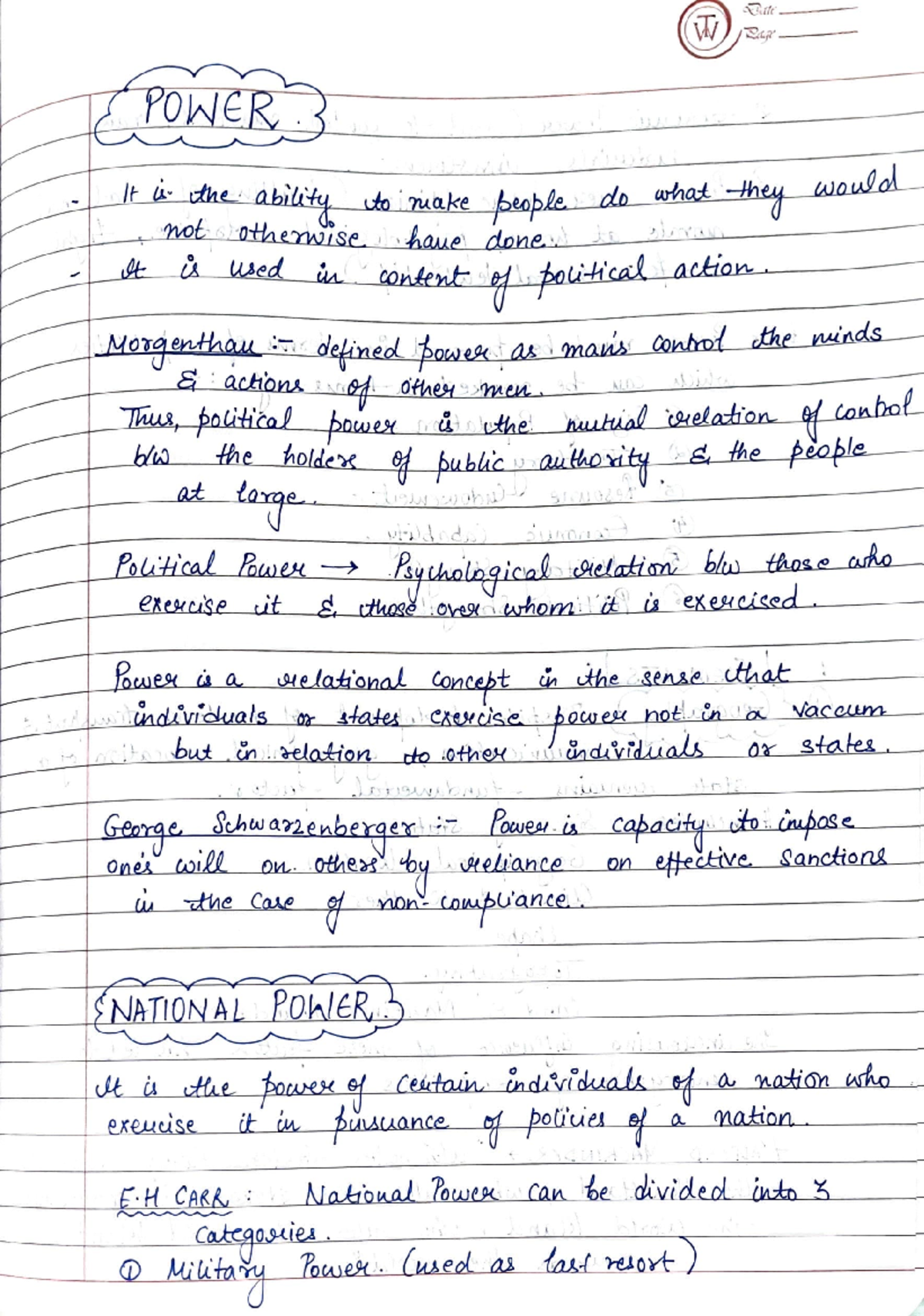 POL SCI Unit 2: Political Power and Authority Dynamics - Studocu