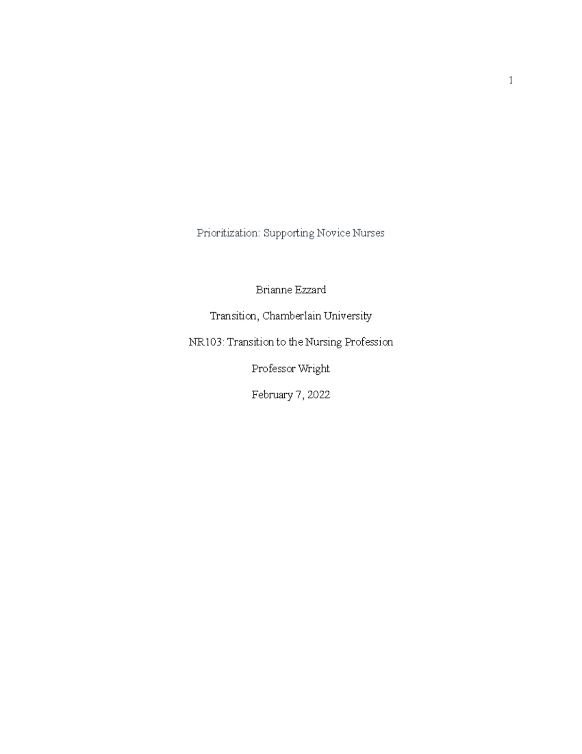 Case 1- Managing the Team - Individual Name: Institution: Program Type ...