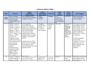 Edapt Week 6 EBP NR449 - Introduction to Evaluating Quantitative Data ...