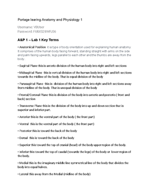 A&P2 Module 1 problem set - A&P2 Module 1 problem set Anatomy and ...