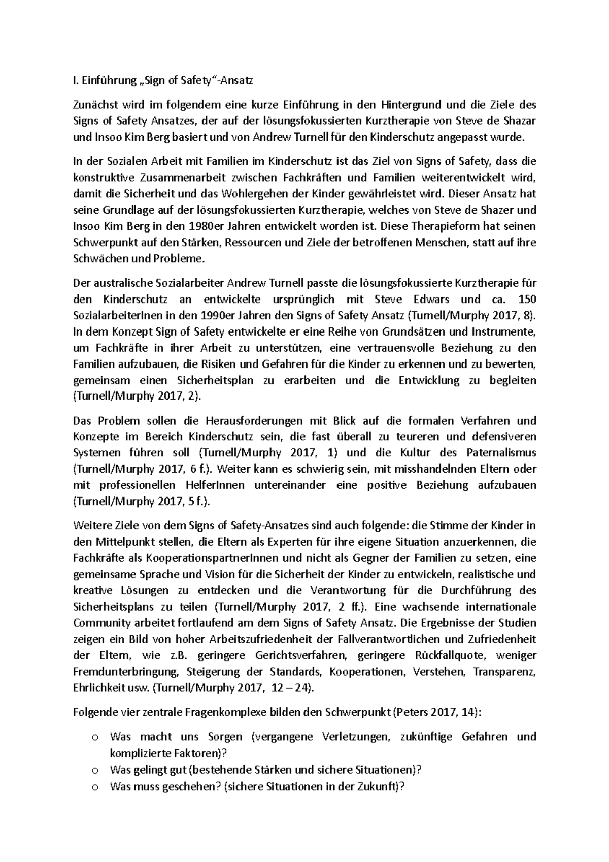 Die „Drei-Häuser“-Methode im Sign of Safety Ansatz: Eine Einführung ...