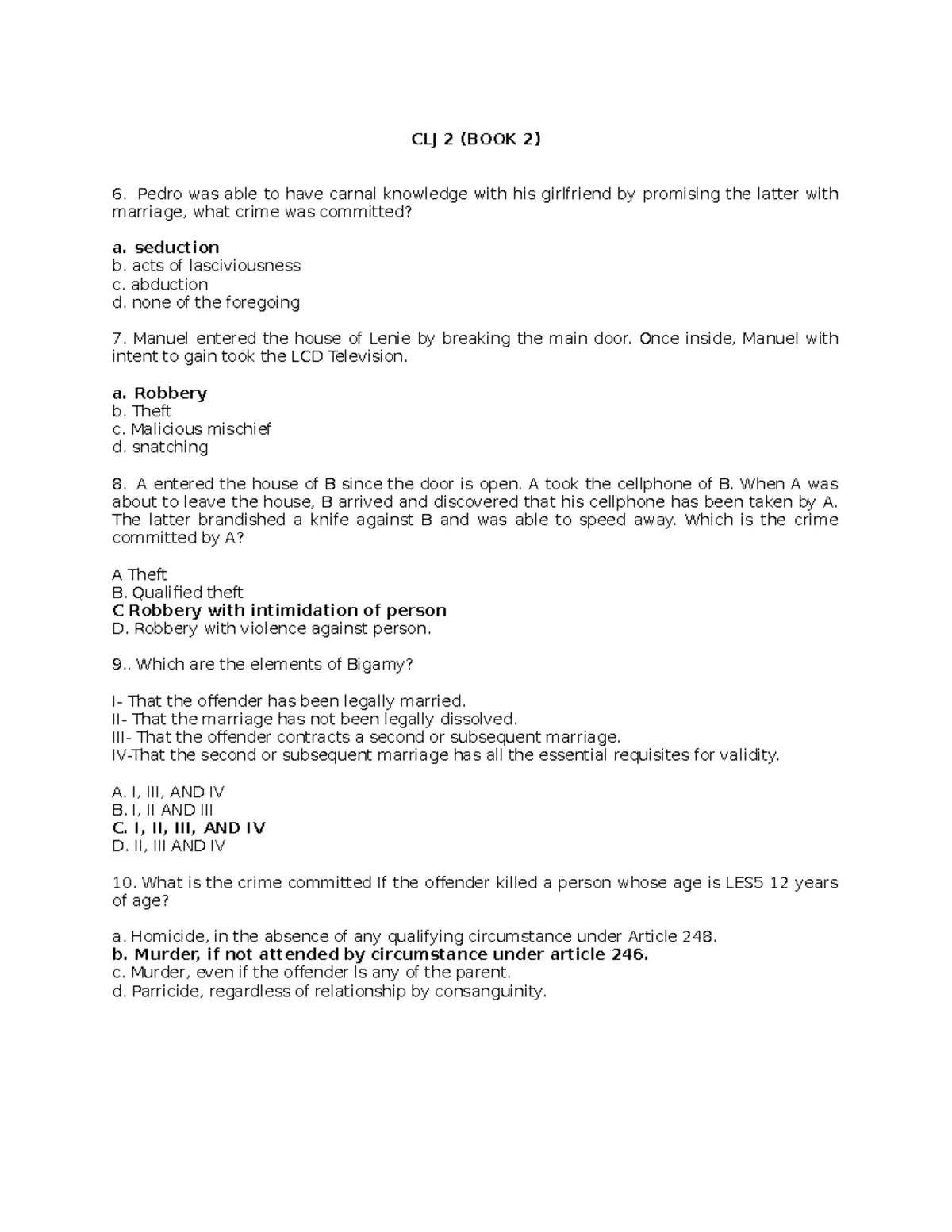 QUIZ 2 - COMPARATIVE MODELS IN POLICING - CLJ - Studocu