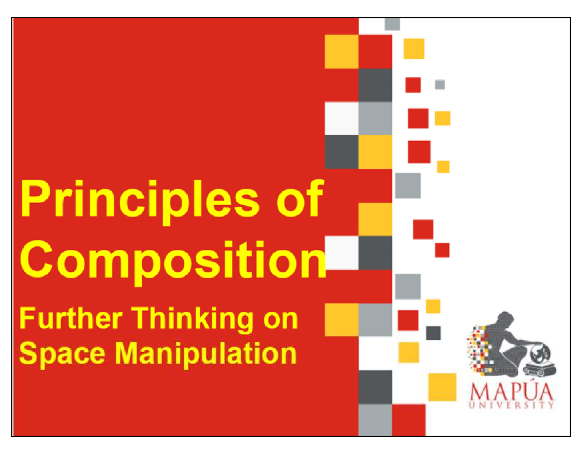 Lecture Week 7-8 - theory of architecture - OF Principles of ...