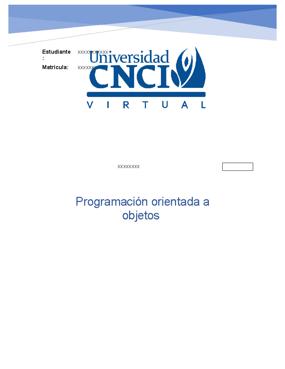Mapa Mental de Programación Orientada a Objetos (POO) - Resumen y Ejemplos - Studocu