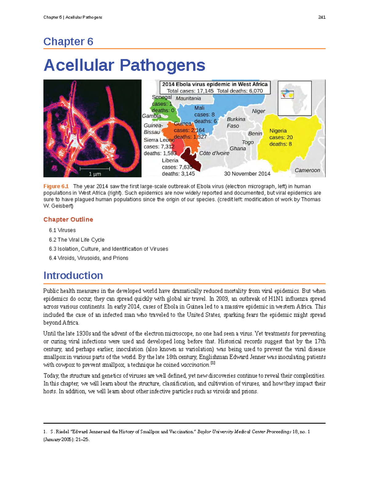 Chapter 6: Acellular Pathogens Overview and Viral Life Cycle - Studocu