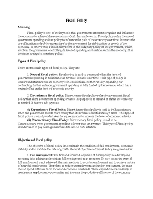 Environmental Literacy-Revision notes - ENVIRONMENTAL LITERACY Learning ...