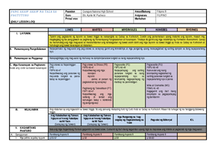 4.2 Tauhan ng Noli - Lesson Plan in Filipino 9 Quarter 4 - IKAAPAT NA ...