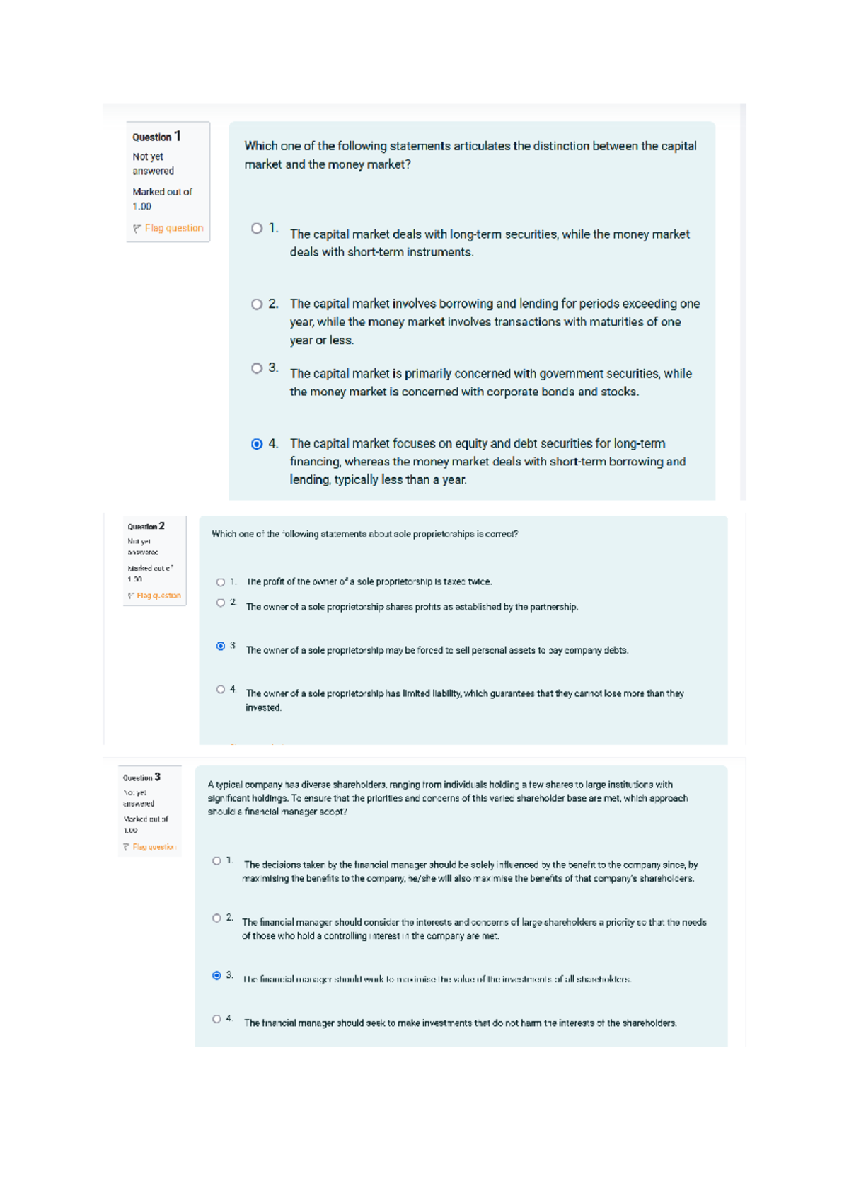 Fin2601 Assignment 1 Answers for Semester 1 2024 - Studocu