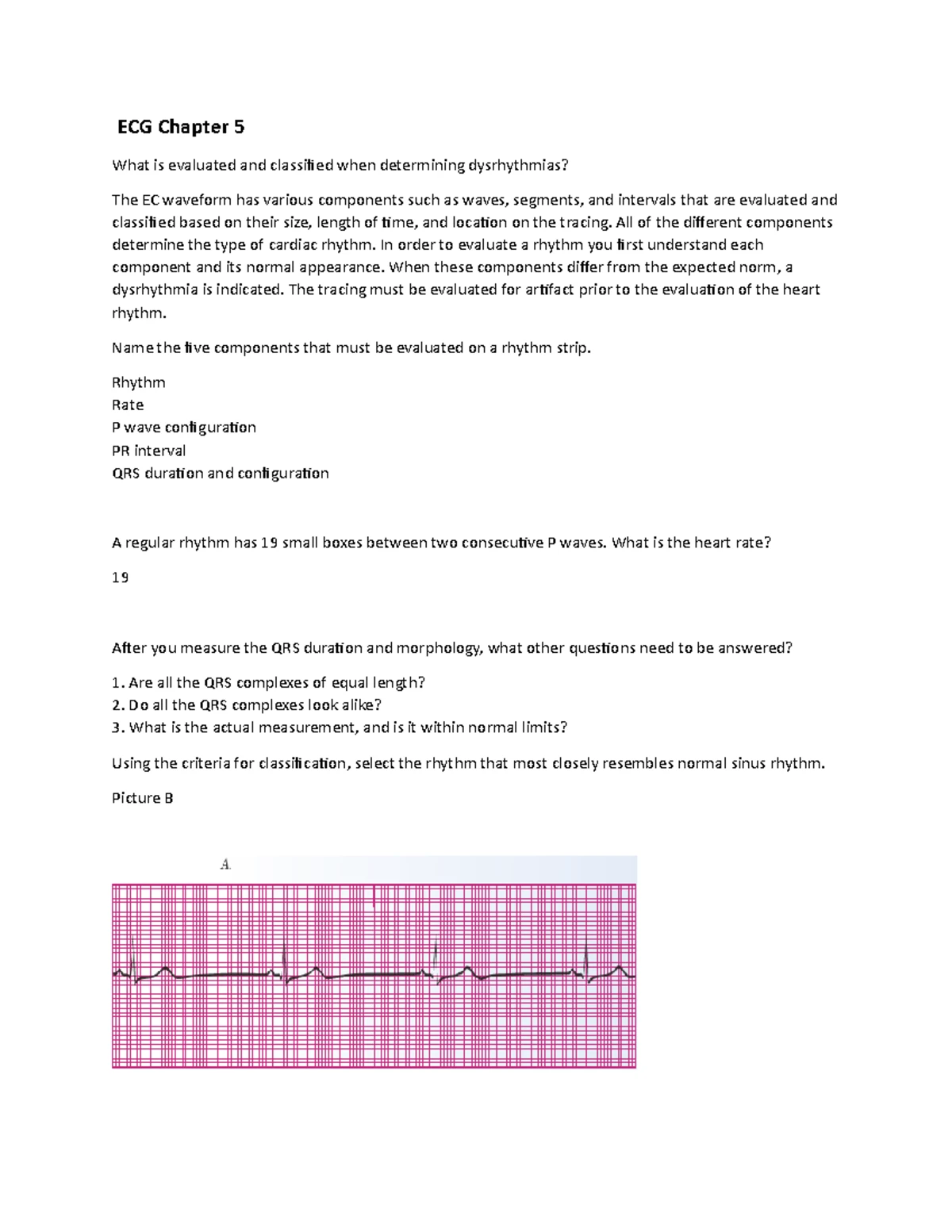ECG Workbook Chapter 4 - Electrocardiography for Healthcare ...