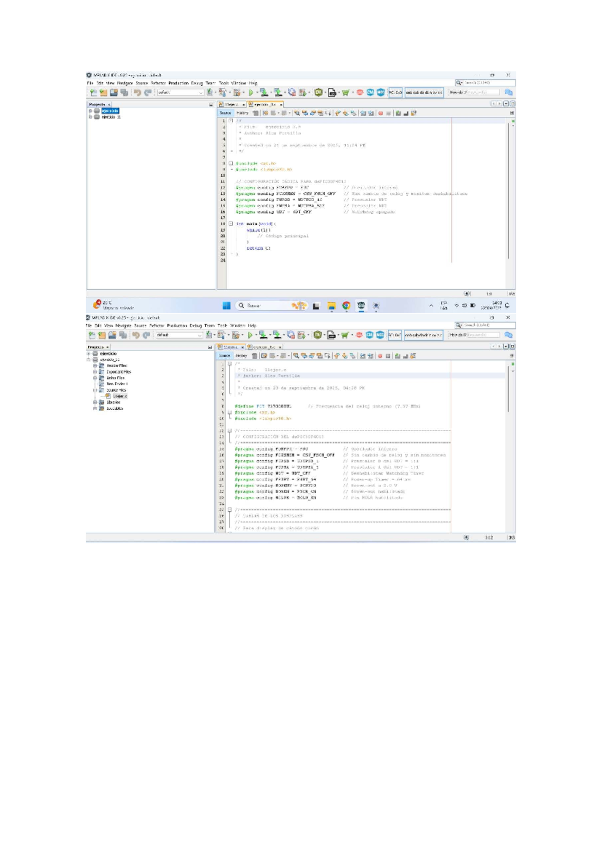 Configuración y Ejercicio del dsPIC30F4013 en MPLAB v6.25 - Studocu