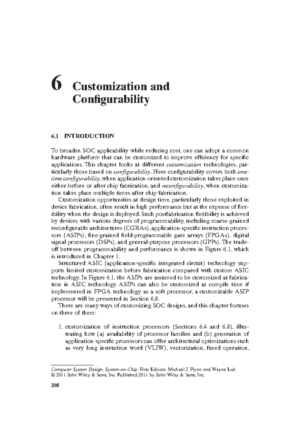 Customization and Configurability in SOC Design: UNIT 4 B Notes - Studocu