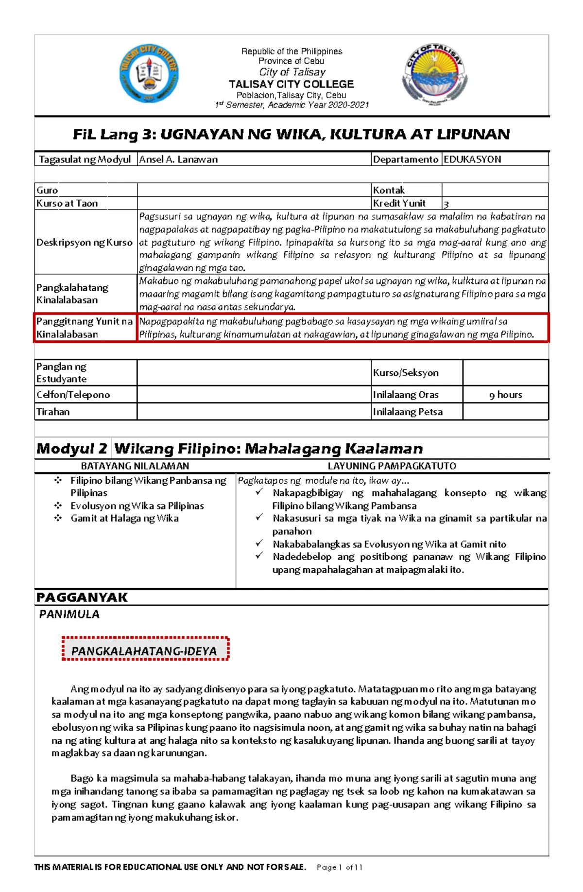 BE Form 7: Brigada Eskwela School Accomplishment Report 2025 - Studocu