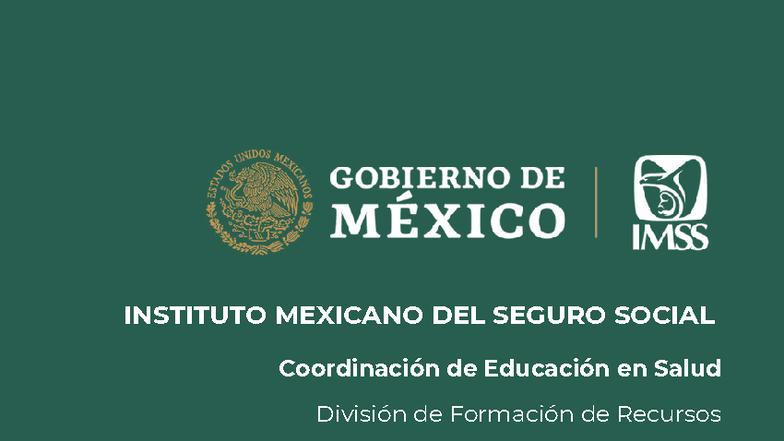 Convocatoria Efiser 2025 - INSTITUTO MEXICANO DEL SEGURO SOCIAL ...