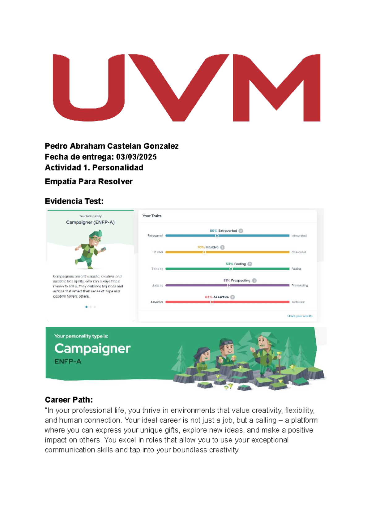 A#1 Empatia para Resolver - Pedro Abraham Castelan Gonzalez Fecha de ...