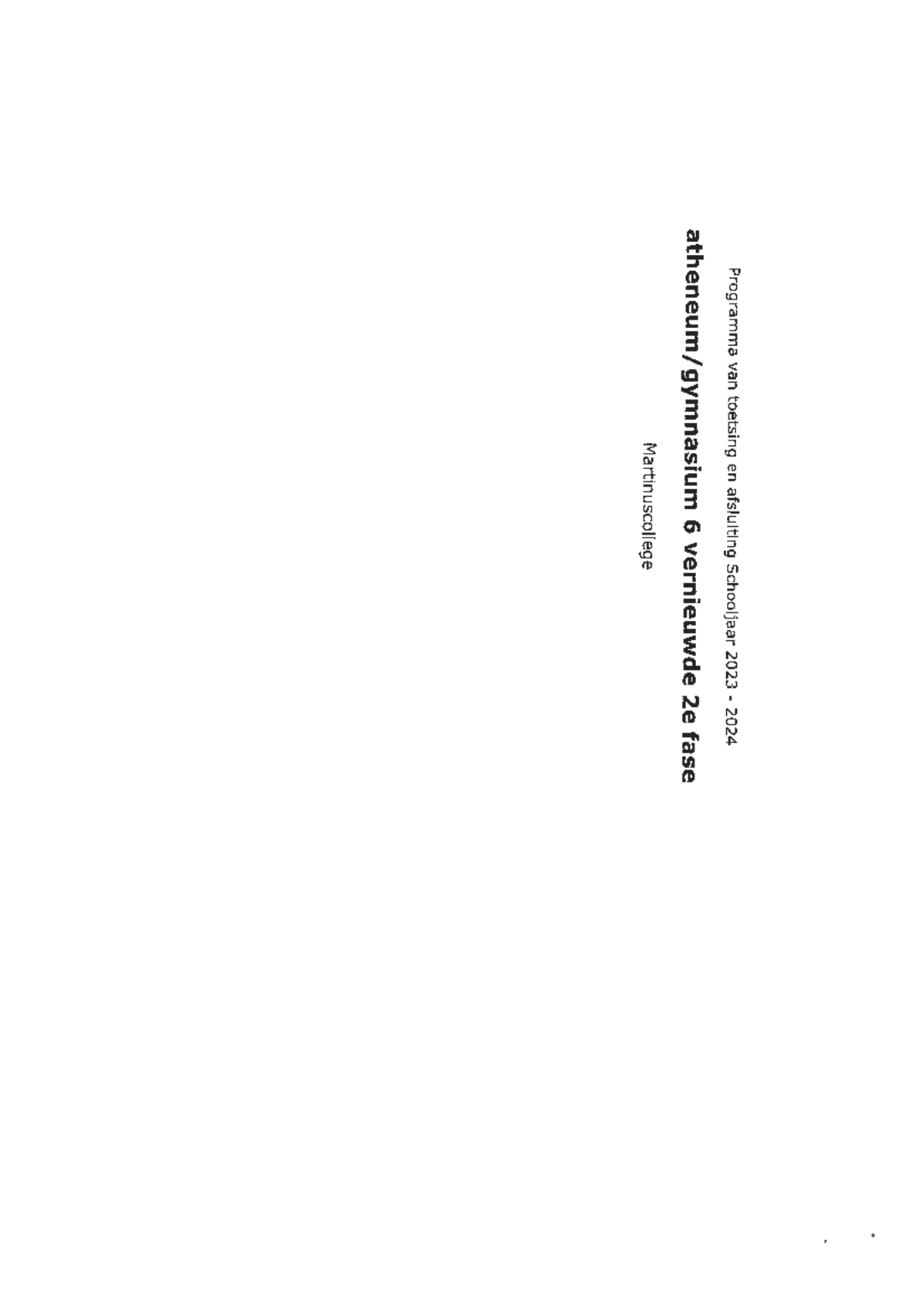 PTA AG6 2023-2024 - Exam Overview and Assessment Guidelines - Studeersnel