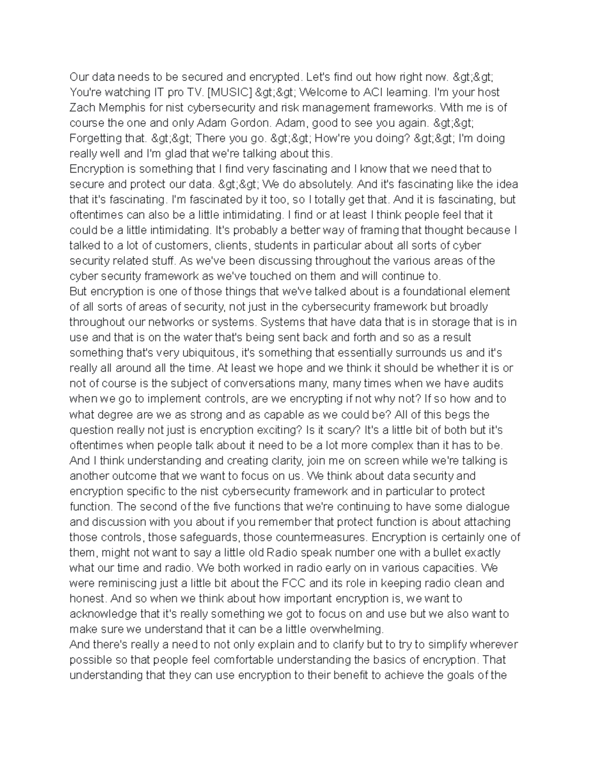 NIST Cybersecurity Framework: Encryption & Key Management Insights ...