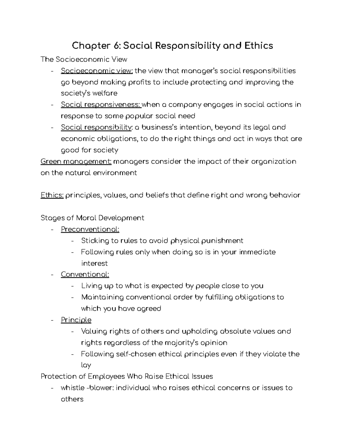 Chapter 6 Social Responsibility and Ethics - Deprecated API usage: The ...