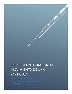 M03 S4 PI WORD - Proyecto Integrador Modulo 3 - Semana 4 Proyecto ...