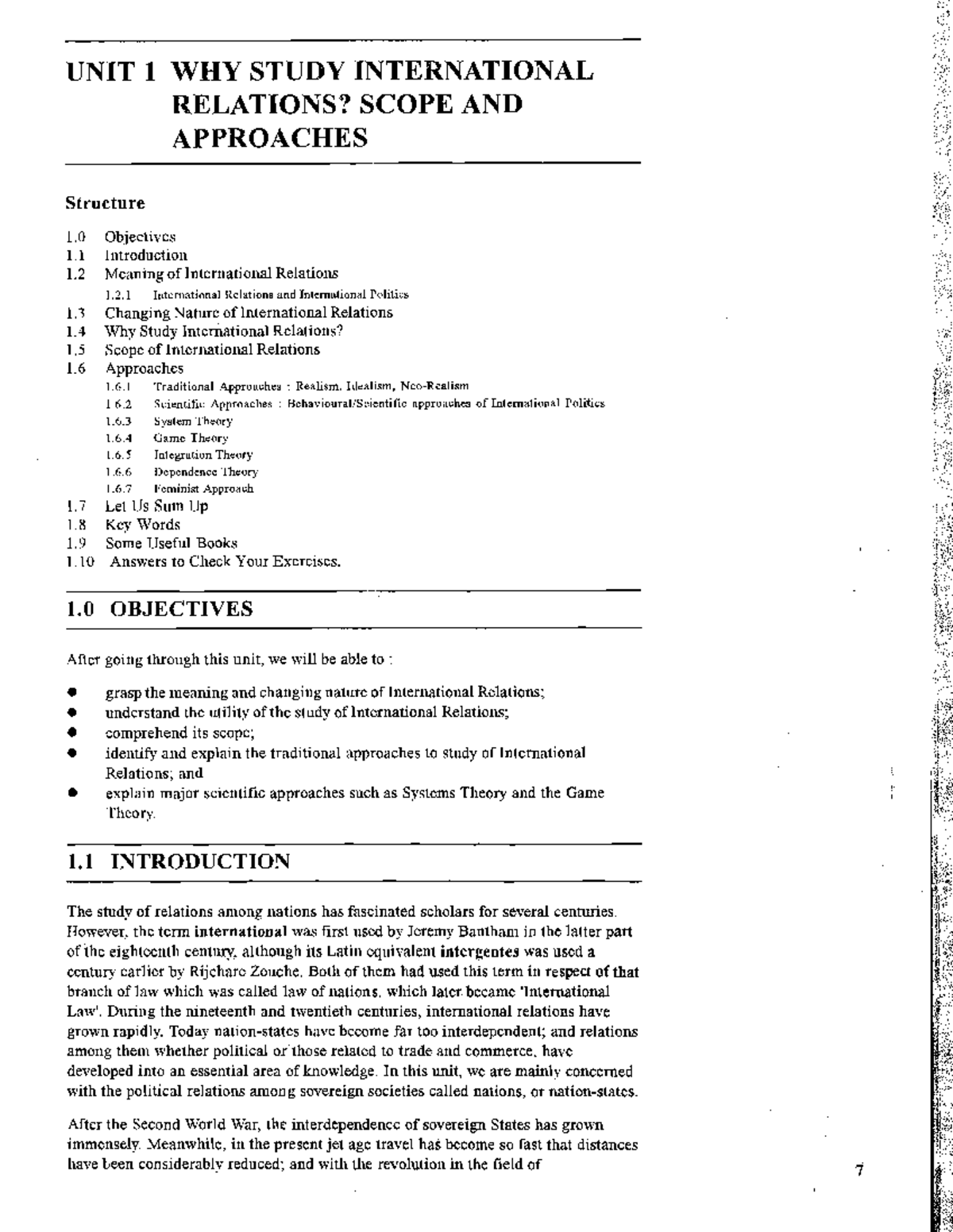 International Relations (IR) Study: Scope, Approaches, and Importance ...