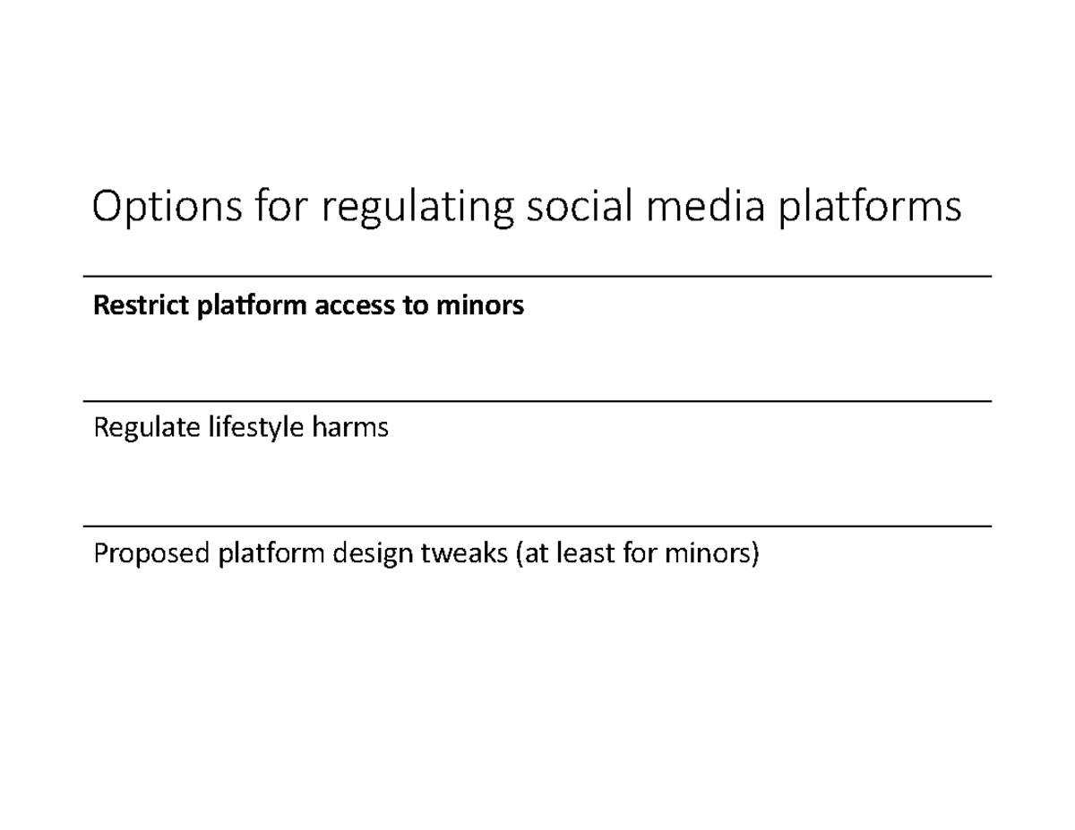 Wk3 Prediction Tutorial Handout: Regulating Social Media Platforms ...