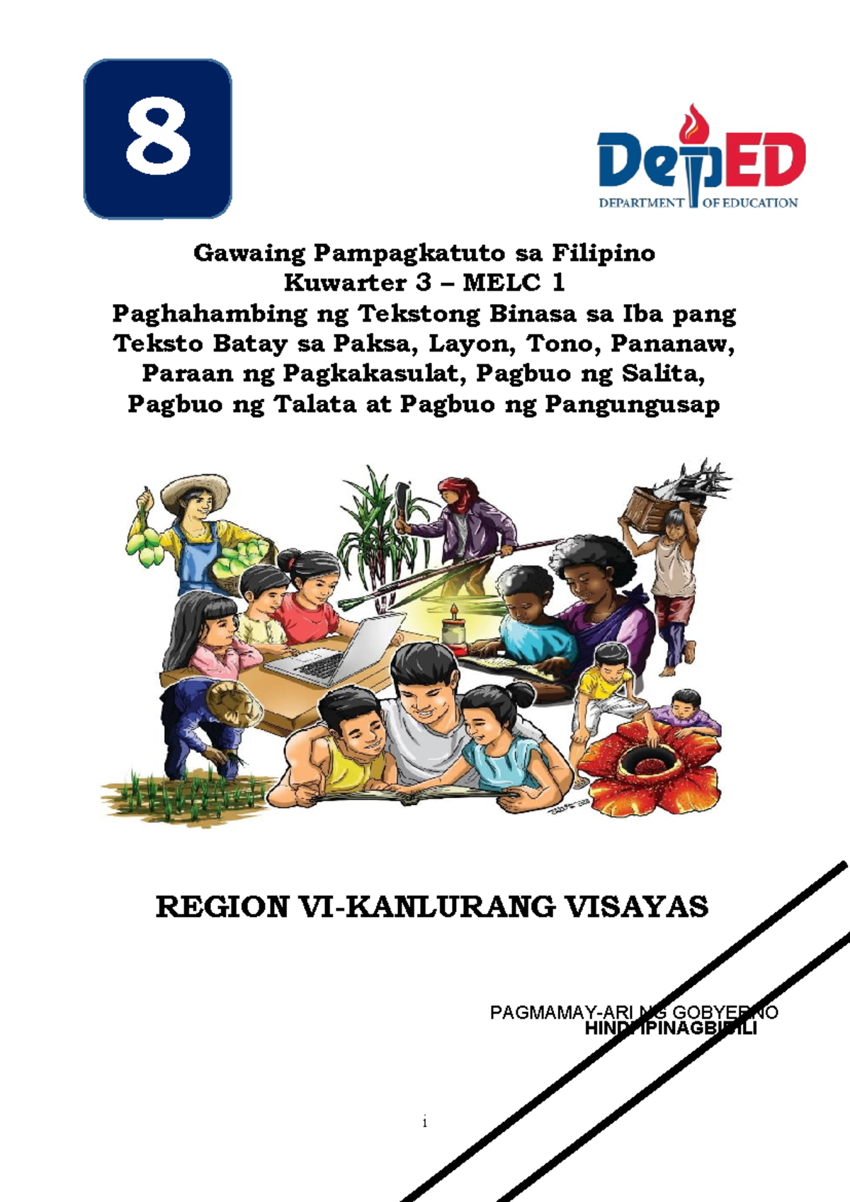 Las-filipino 8-q3-melc-1 compress - REGION VI-KANLURANG VISAYAS Gawaing ...