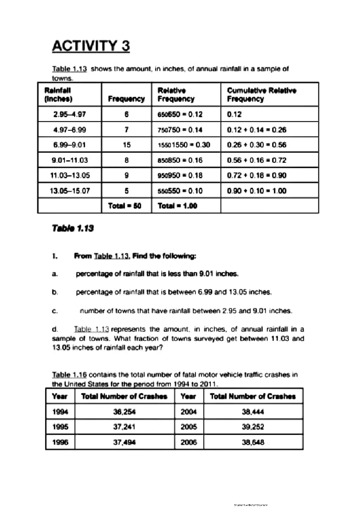 Statistics Activity Guide: Understanding Key Concepts and Applications ...